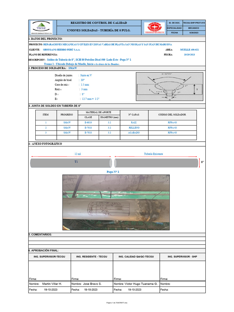 Pega N°1 | PDF | Sector secundario de la economía | Procesos industriales
