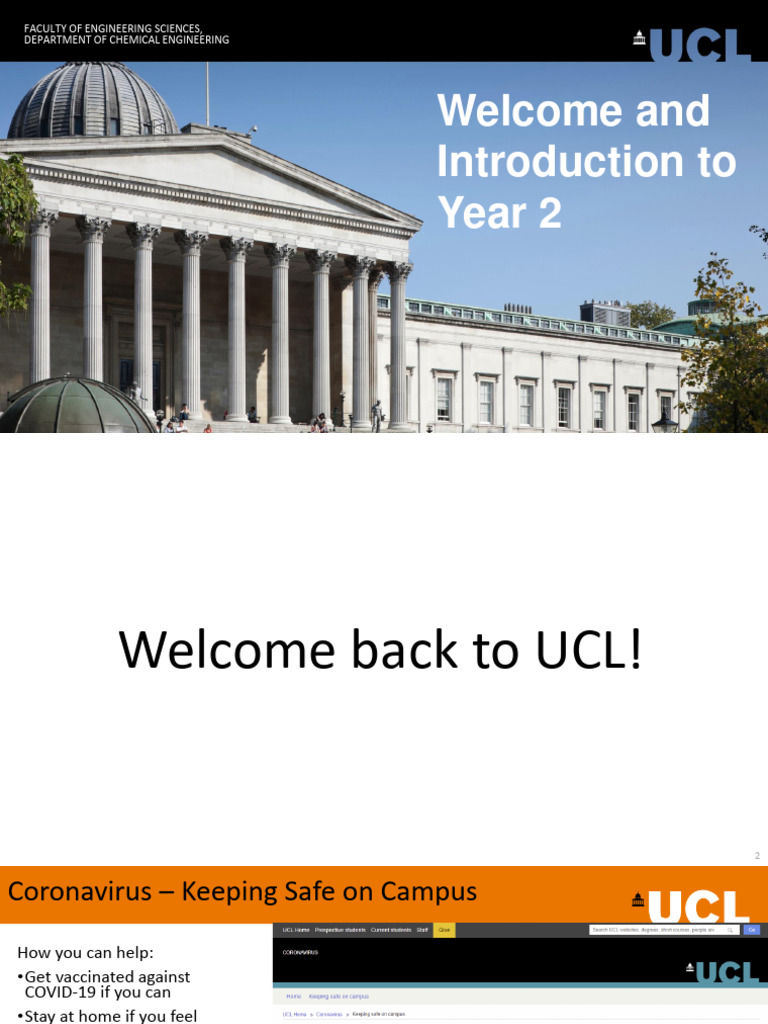 Welcome and Introduction To Year Two | PDF
