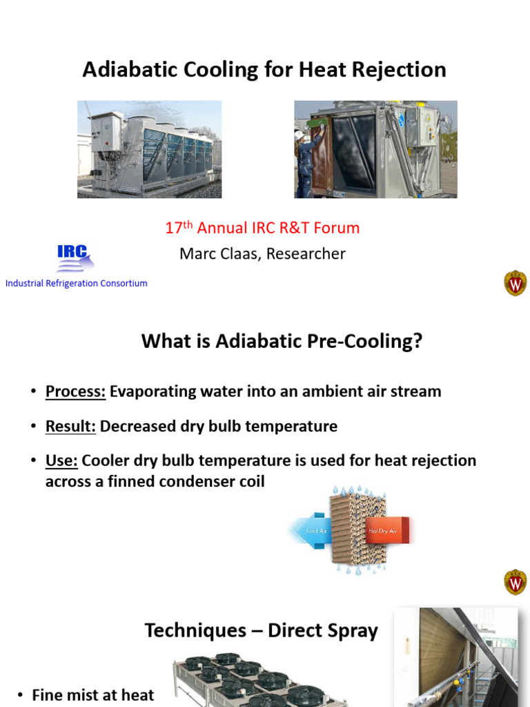 Adiabatic Cooling | PDF | Home & Garden | Technology & Engineering