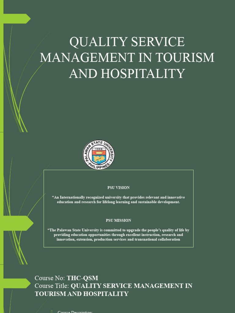 QSM Chapter 1 | PDF | Customer | Experience