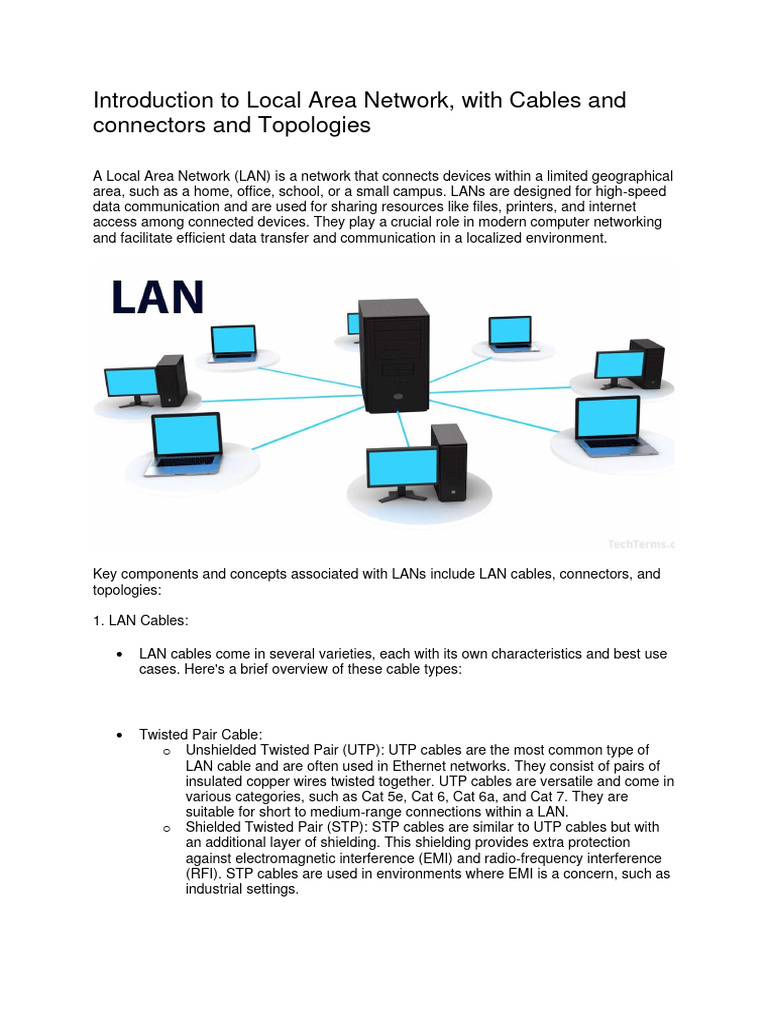 Introduction To Local Area Network | PDF