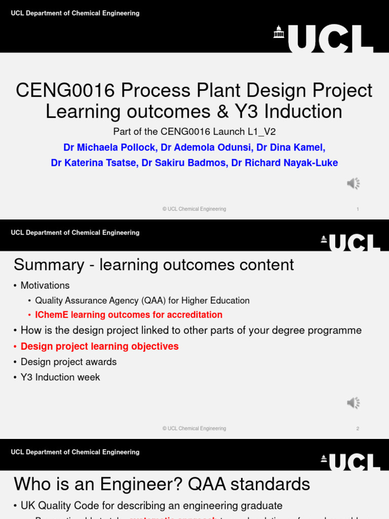 L1 - V2 Launch - Learning Outcomes - Slides - 2023-24 | PDF | Technology & Engineering