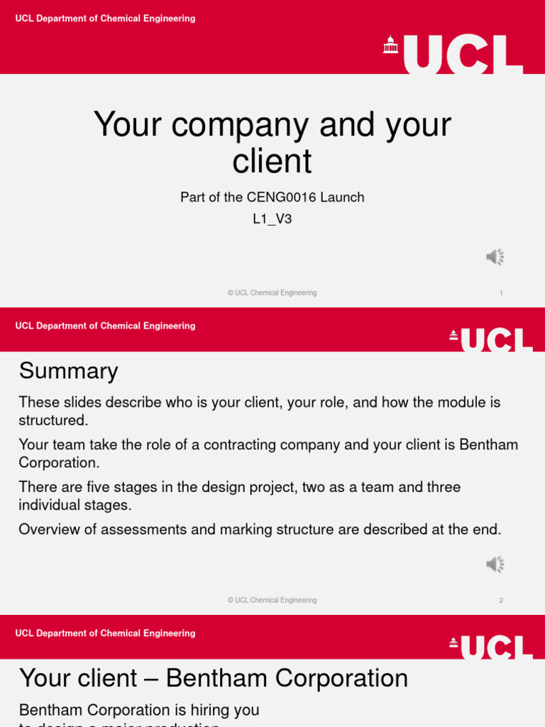 L1 - V3 Launch - Bentham Corp Intro - Slides - 2023 - 24 | PDF