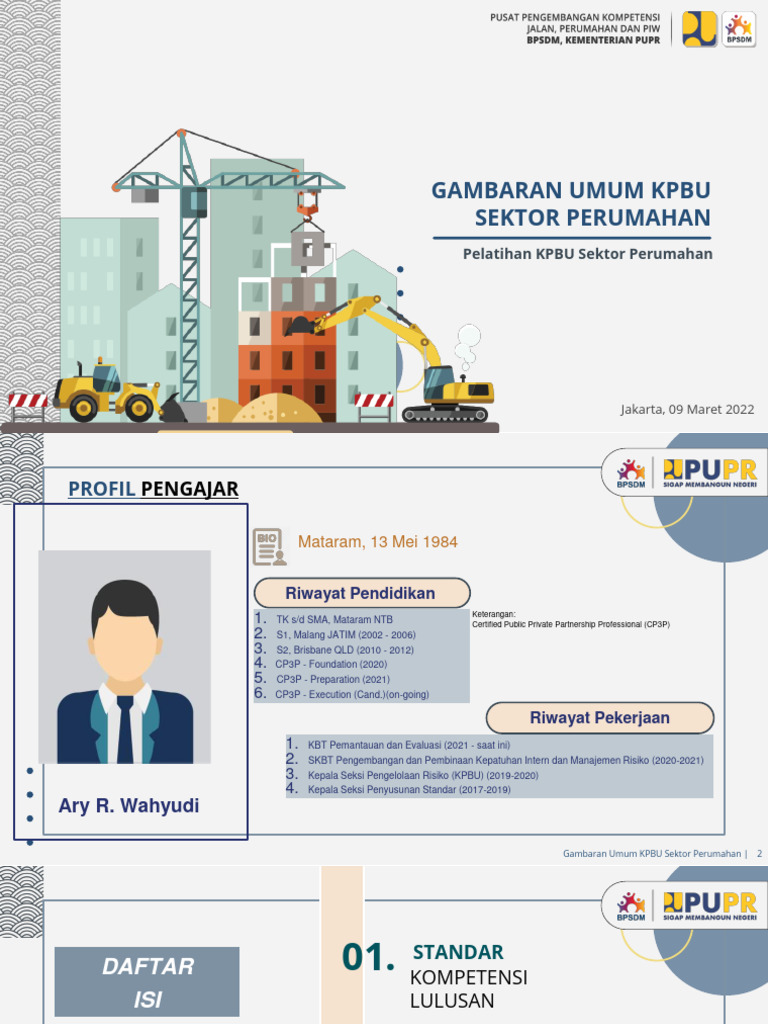 BT Gambaran Umum KPBU Sektor Perumahan - Final Edit Ary | PDF | Bisnis | Pengelolaan Keuangan & Uang