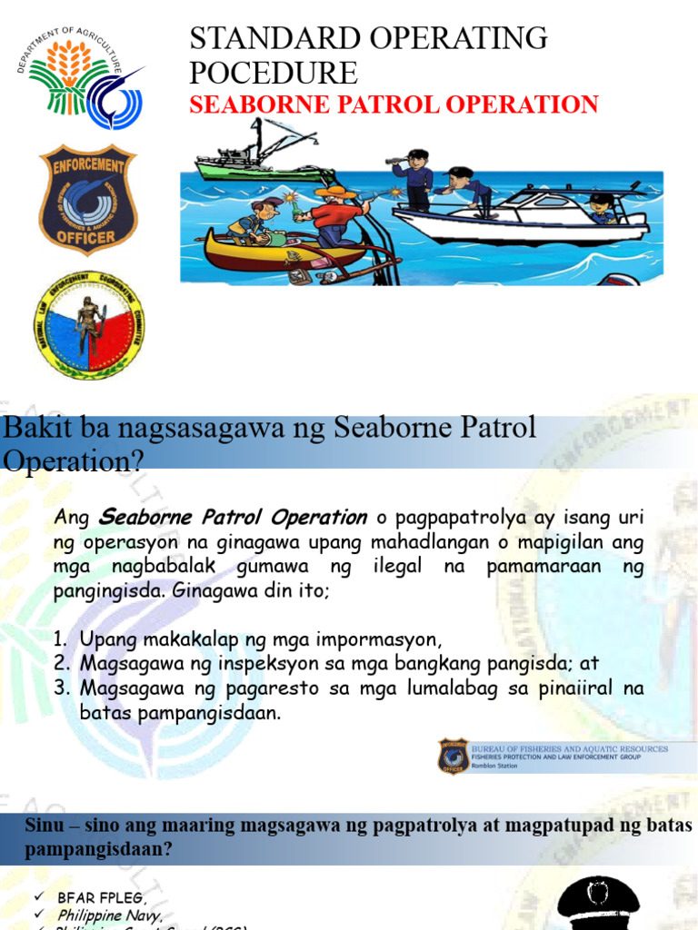 Sop For Seaborne Patrol Operation | PDF