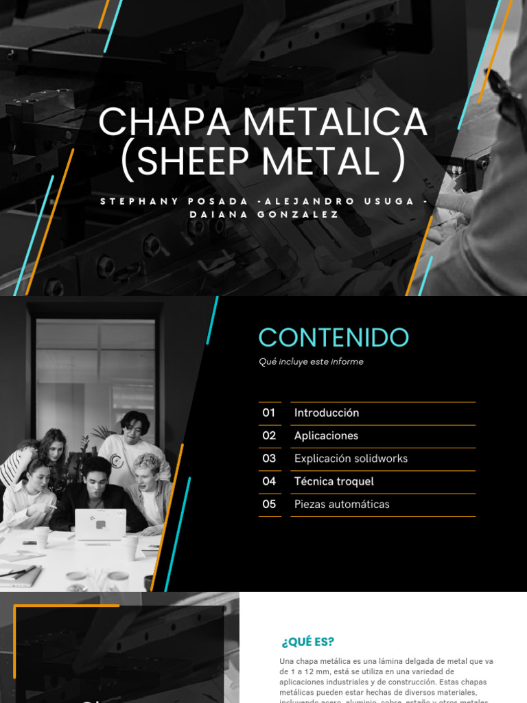 Presentación Chapa Metalica | PDF