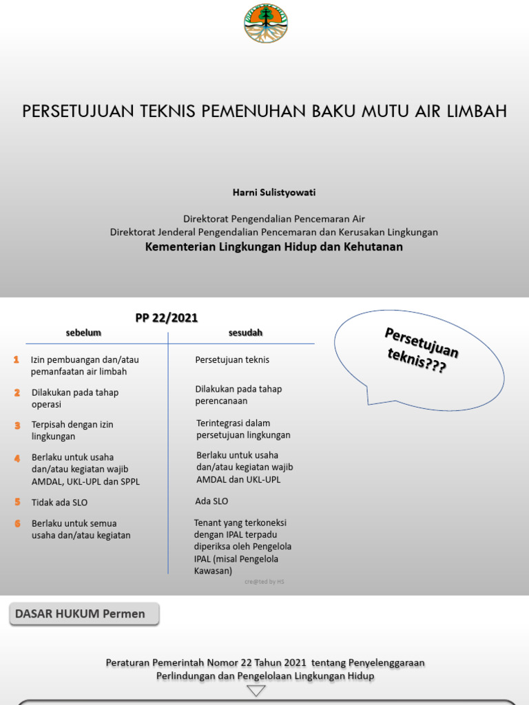 Persetujuan Teknis Edit280721 - Bu Harni | PDF