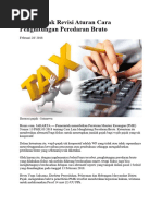 Cara Perhitungan ETR Berdasarkan Ketentuan - GloBe | PDF