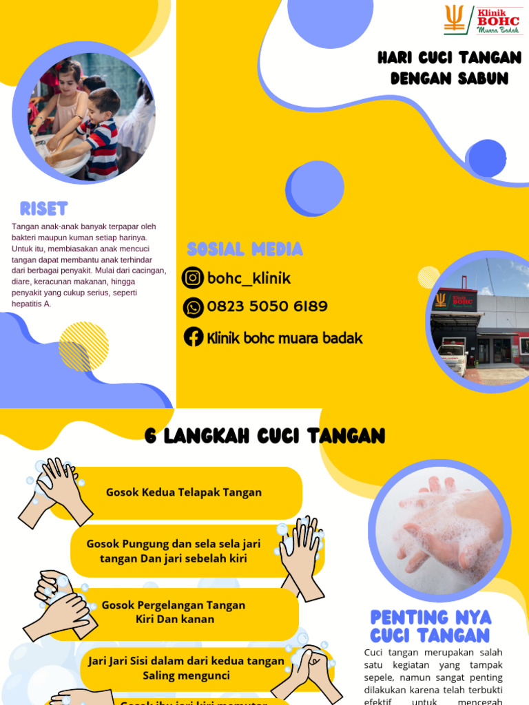 Leaflet Cuci Tangan | PDF