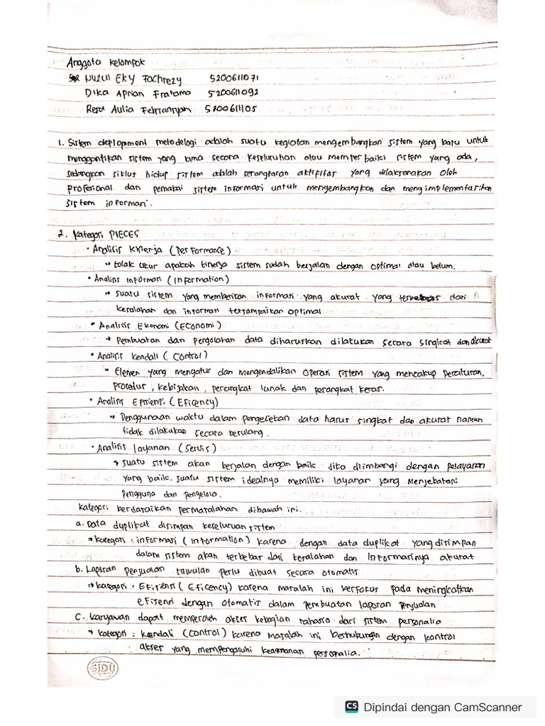 Tugas Kelompok CPMK2 - ANSI-B | PDF