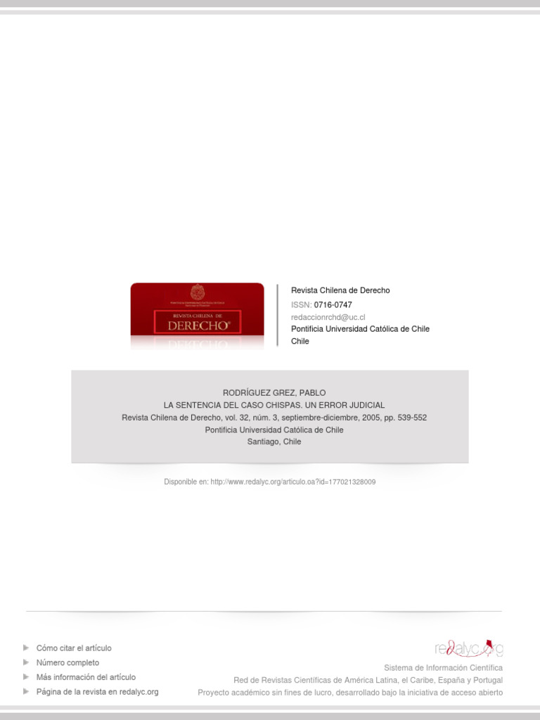 Comentario de Pablo Rodríguez Grez | PDF