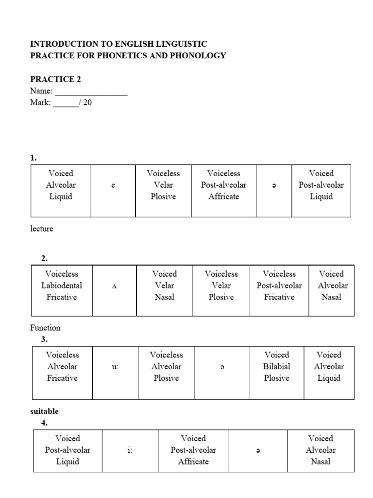 Introduction To English Linguistic | PDF