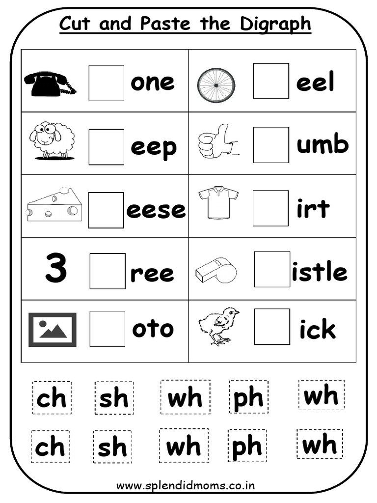 Digraph-Activitysheet 1 | PDF