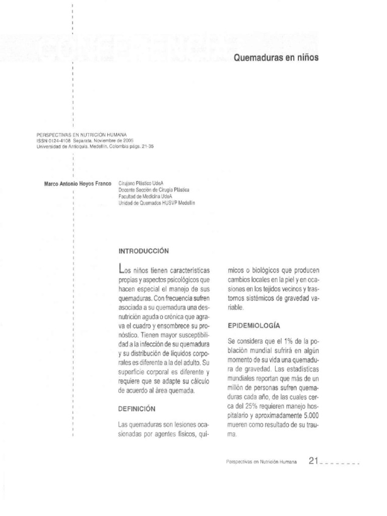 Gloaizacardona,+338060 Texto+Del+Art Culo 169730 1-10-20190328 Compressed | PDF | Quemar | Edema