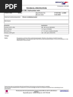 Weber 331 TX Repair Mortar Datasheet | PDF | Cement | Mortar (Masonry)