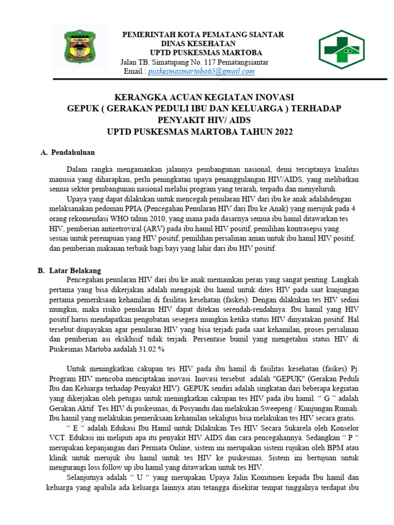 Kak Innovasi Hiv | PDF