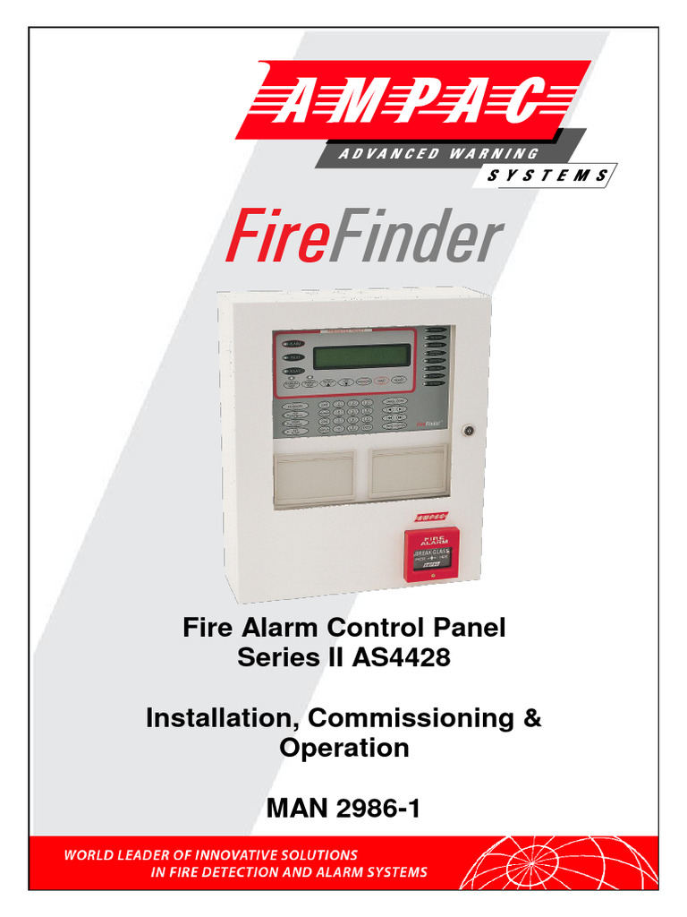 MAN2986-1 FireFinder Series 2 Inst Comm AS | PDF | Computer Engineering | Electrical Engineering