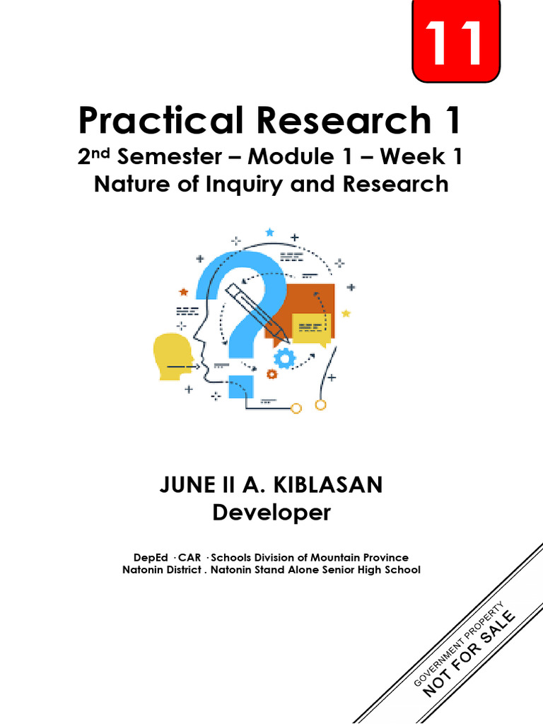 Quarter 3 Research 1 Mod 1 | PDF