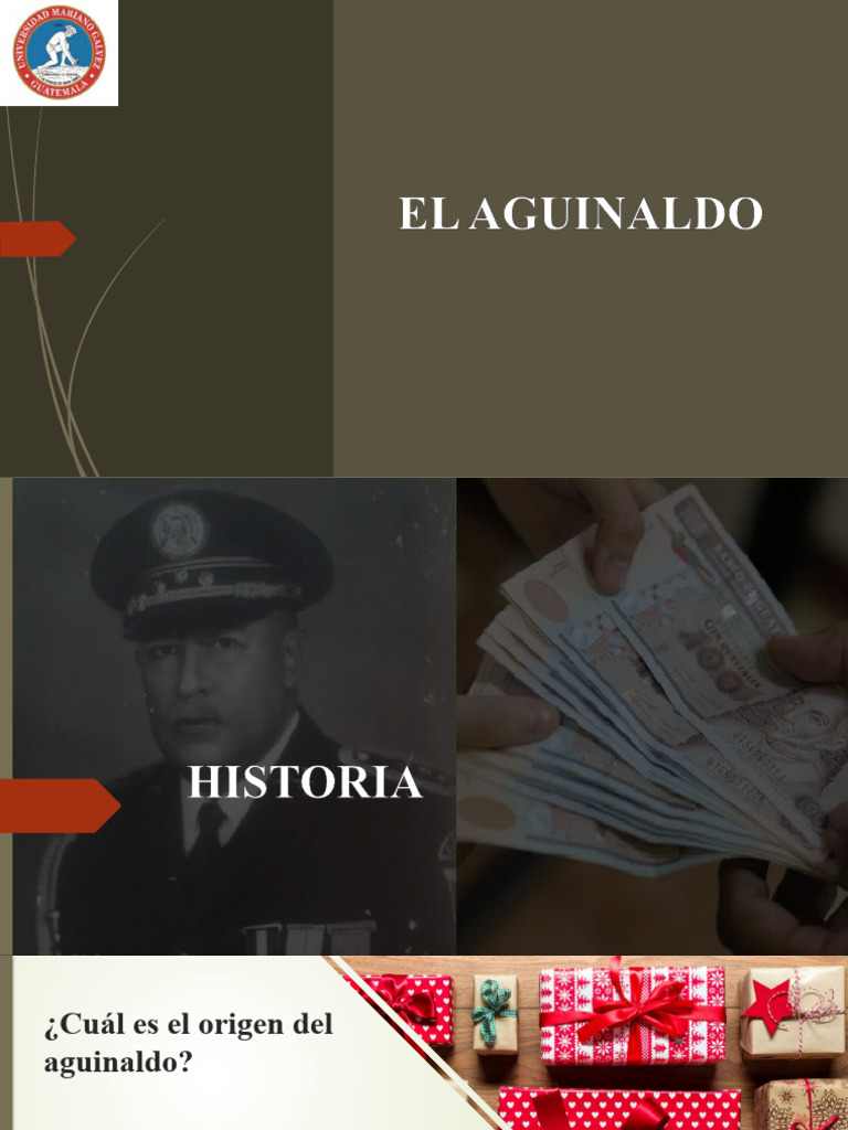 El Aguinaldo Original | PDF | Salario