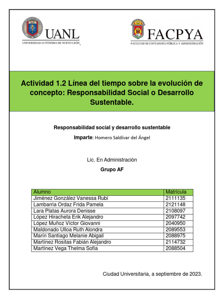 Equipo3 Atc1.2 Rsyds | PDF | Sustentabilidad | Desarrollo sostenible