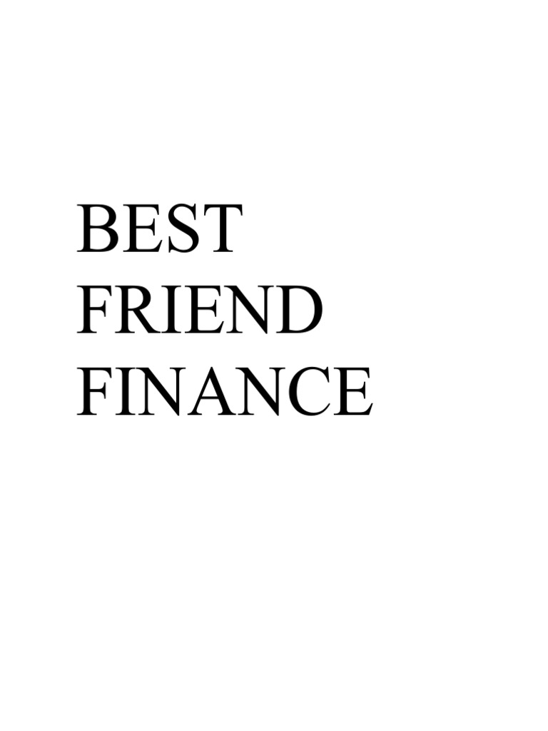 Best Friend Finance | PDF | Economias | Industrias de servicio
