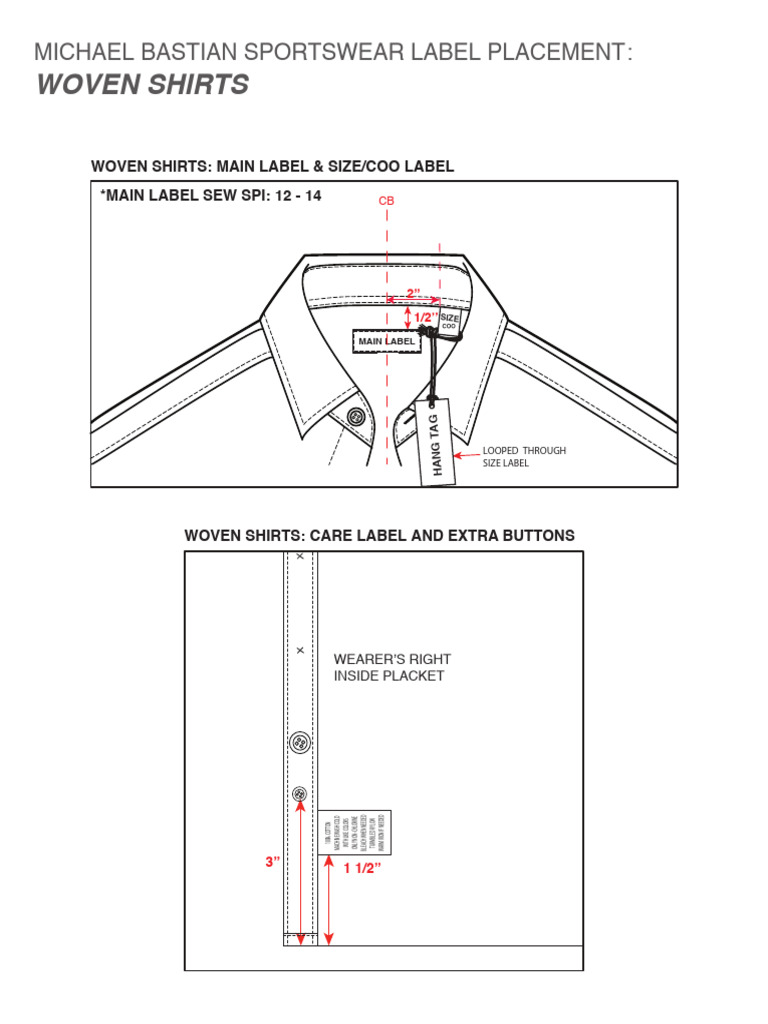 MB Label Placement 1.11.17 | PDF
