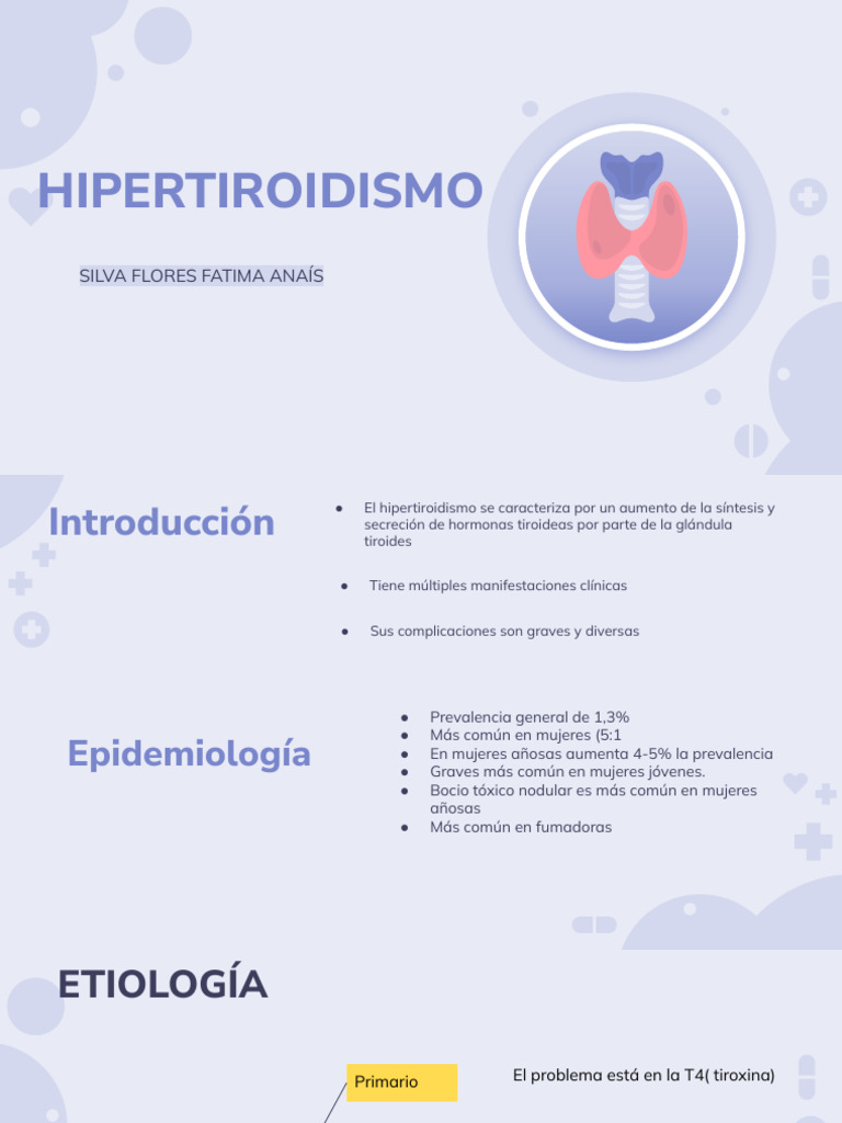 HIPERTIROIDISMO | PDF | Hipertiroidismo | Hormona estimulante de la tiroides