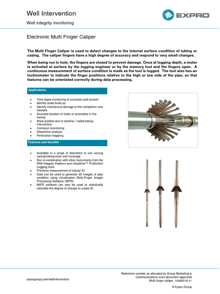 Multi Finger Caliper | PDF | Physical Sciences