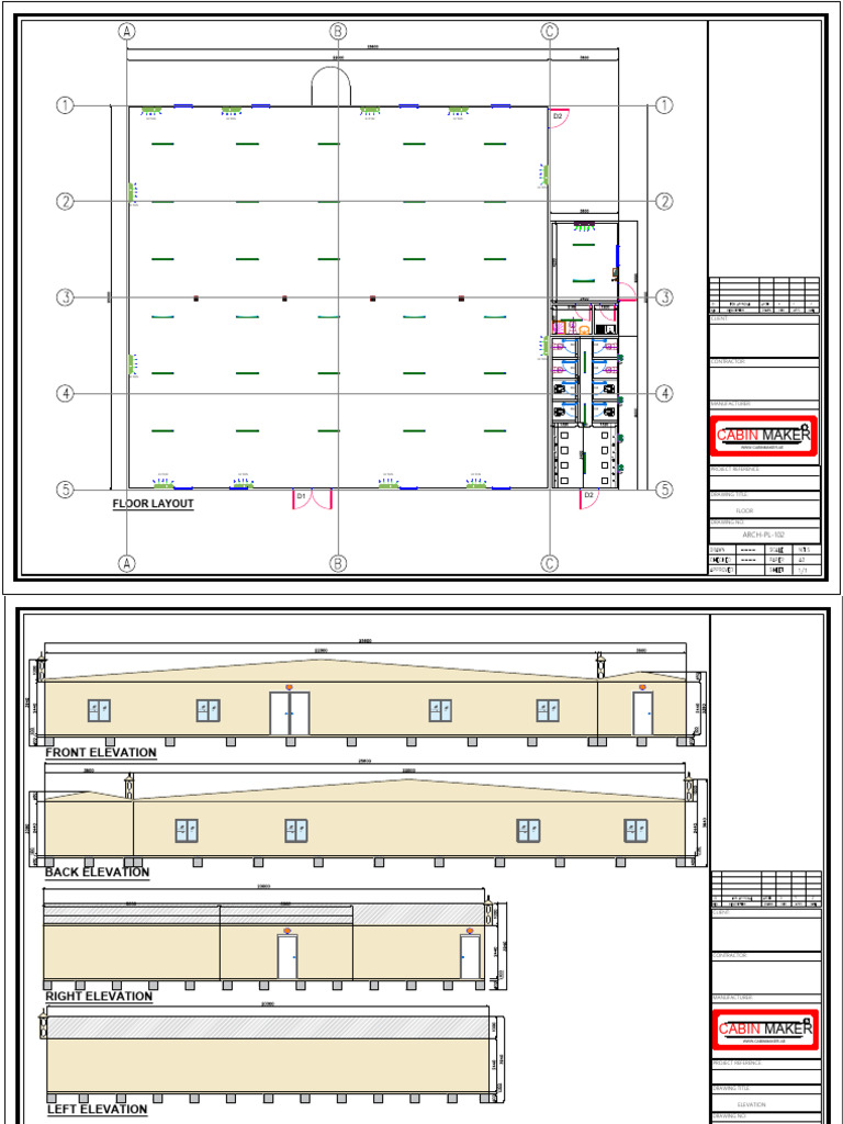 Mosque Design Layout and Elevations | PDF