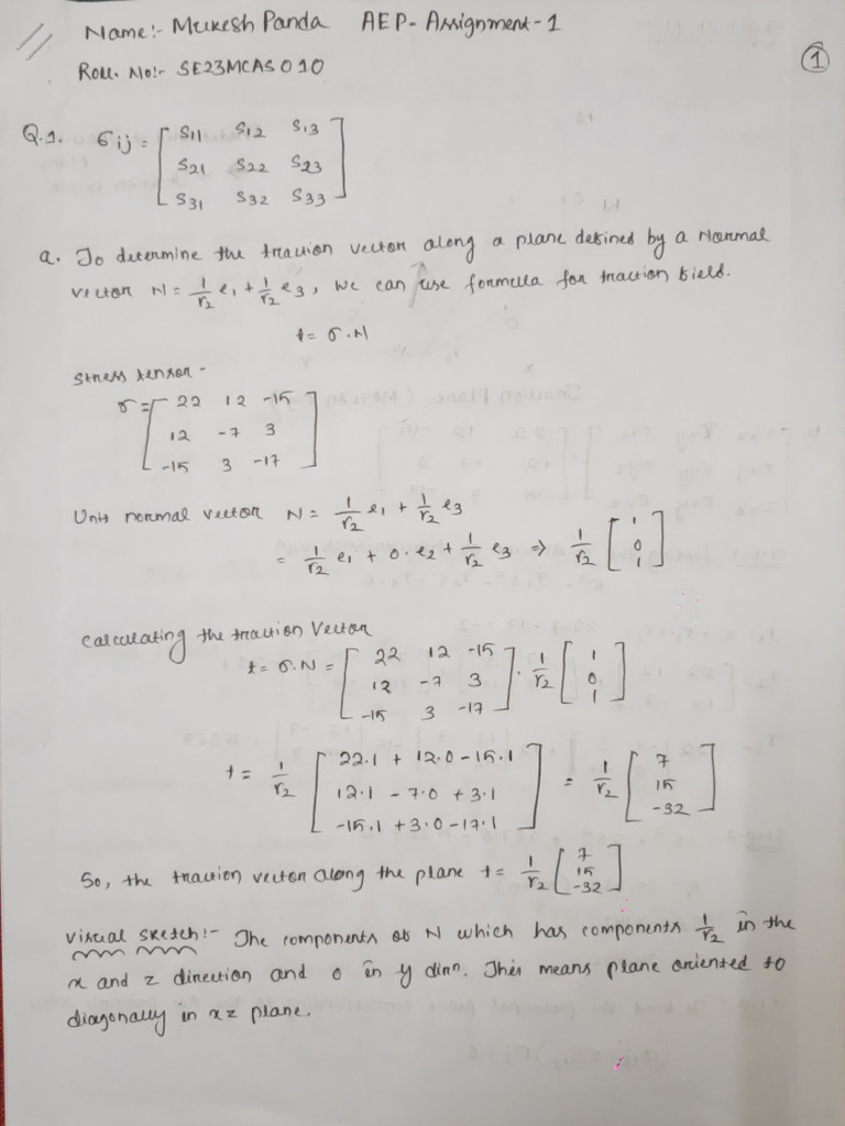 Aep Assignment 1 | PDF
