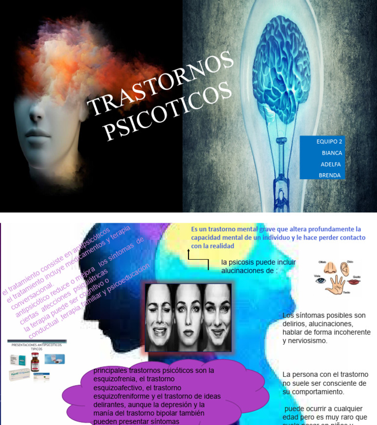 Trastornos Psicoticos | PDF | Psicosis | Trastorno mental