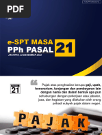 Tata Cara Pengisian Dan Pelaporan Ebupot PPH 21 Rev Update | PDF