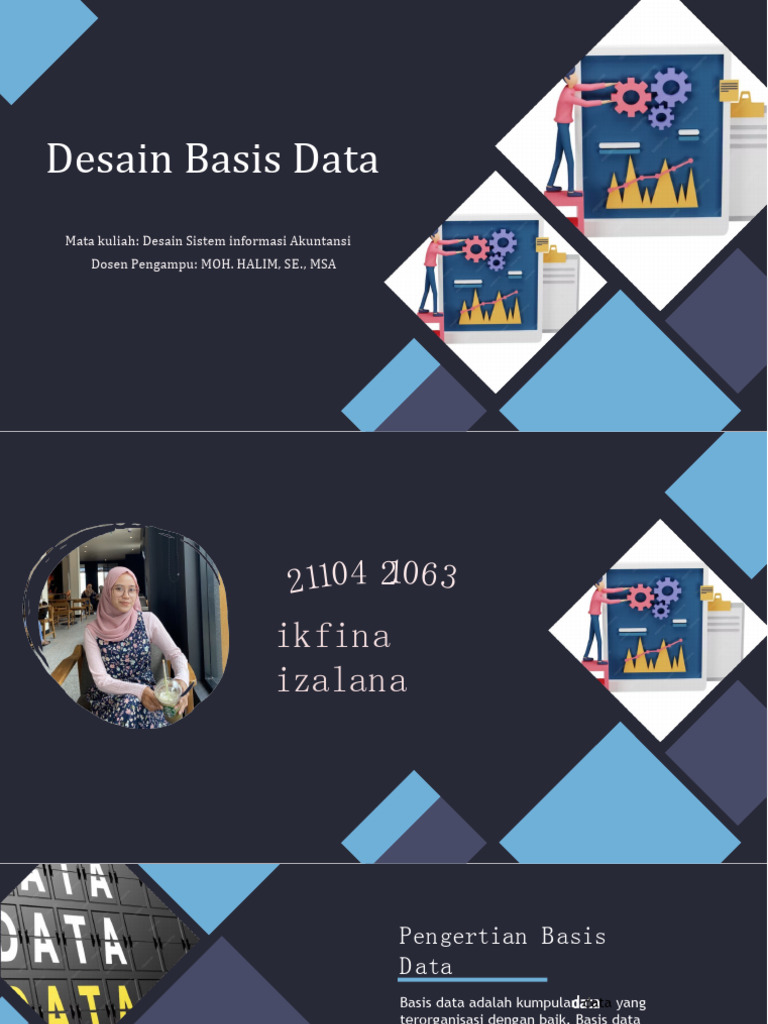 IKFINA - Desain Basis Data | PDF