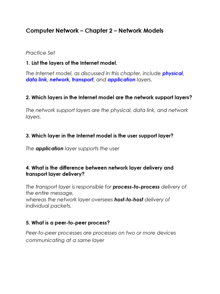 Computer Network Pdf Osi Model Computer Network