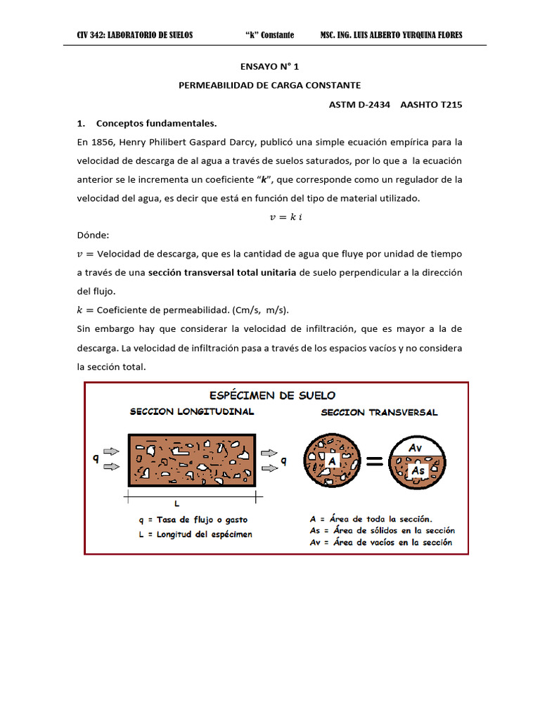 Guia en PDF | PDF | Permeabilidad (Ciencias de la Tierra) | Física Aplicada e Interdisciplinaria