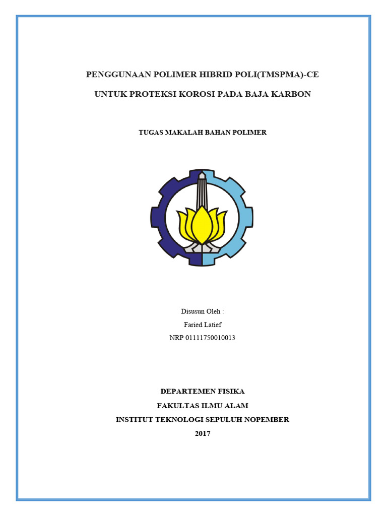Makalah Polimer | PDF