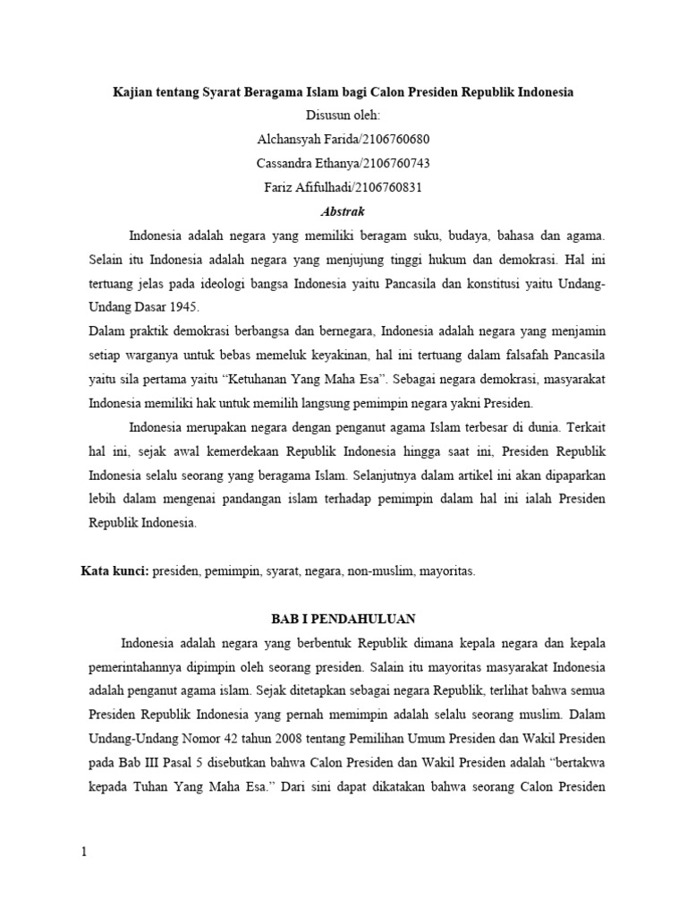 Tugas NAPI Kelompok | PDF