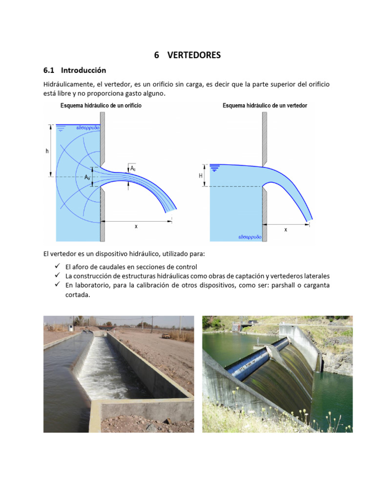 Vertedores | PDF