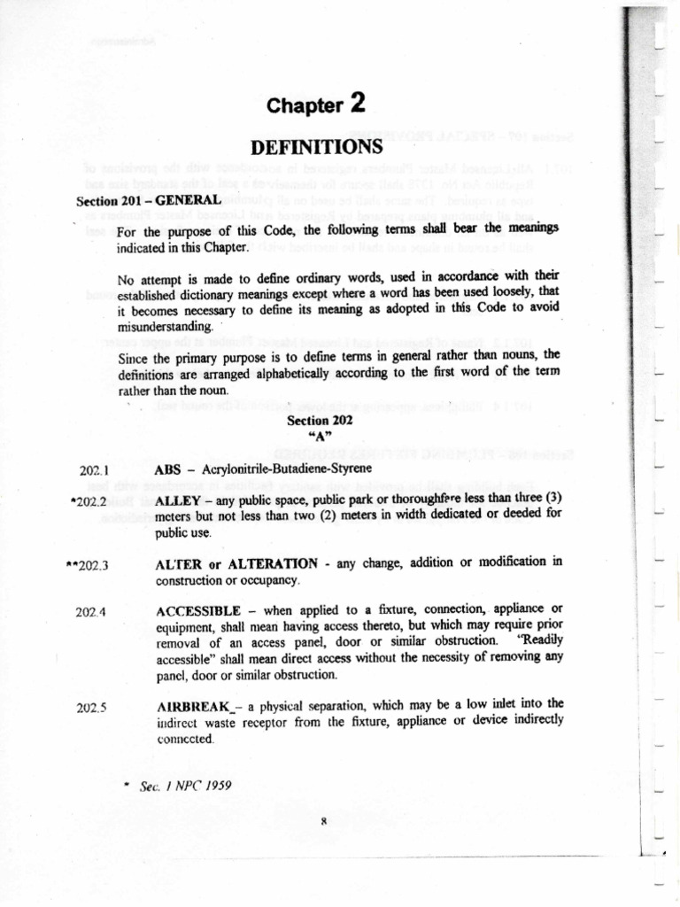 NPCP - Chapter 2 - Definition of Terms | PDF