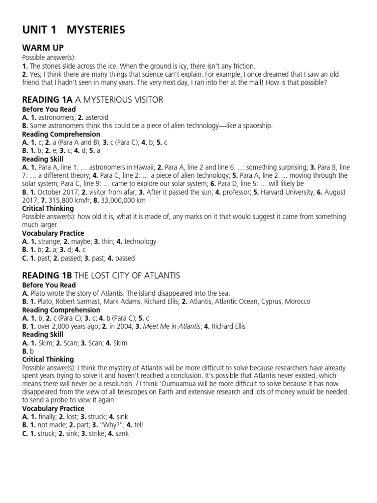 Reading Explorer Foundations Answers | PDF | Chili Pepper | Lizard