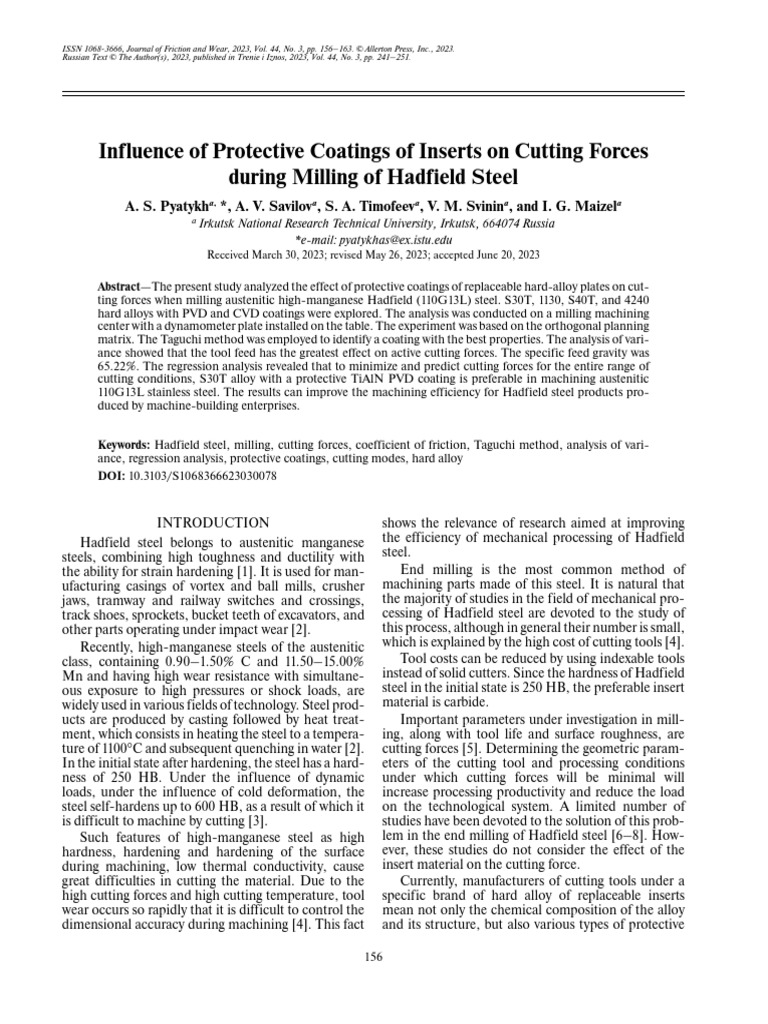 Influence of Protective Coating | PDF | Steel | Secondary Sector Of The ...