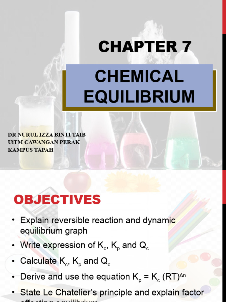 Chm131 - Chapter 6 - Introduction To Equilibrium | PDF | Chemical ...