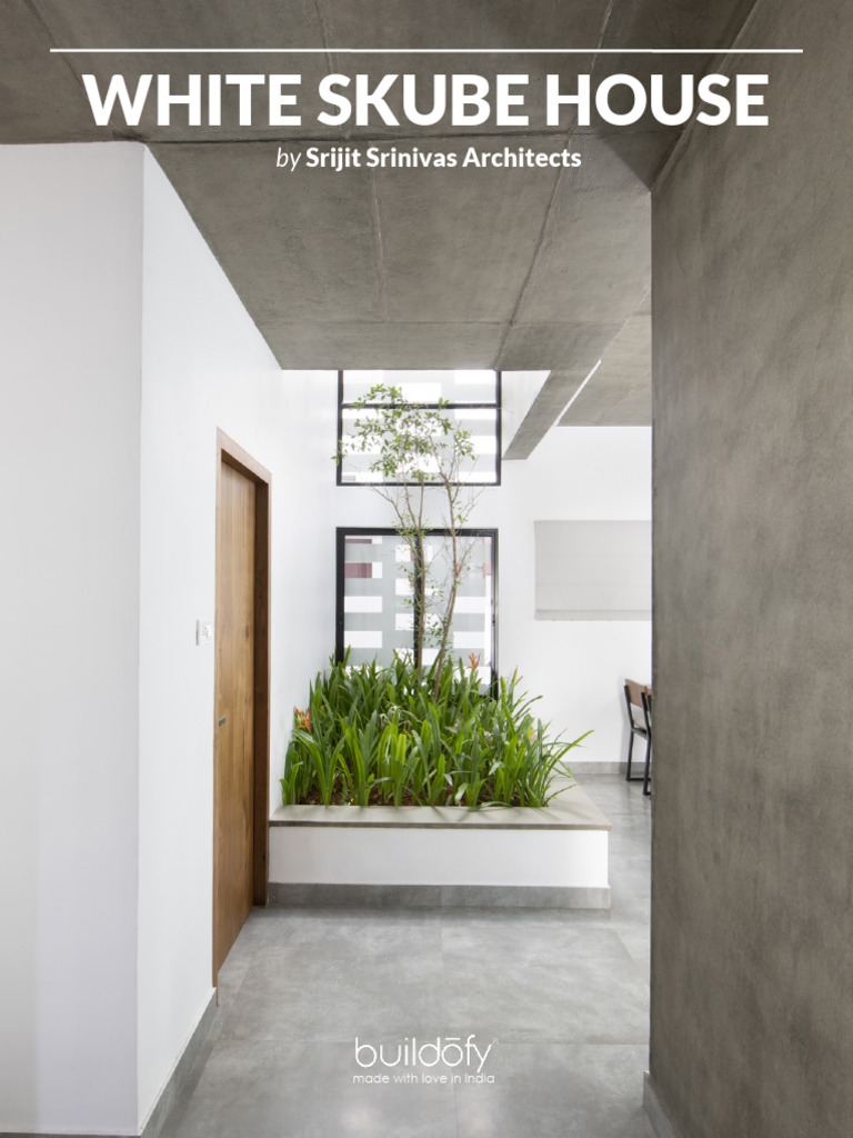 White Skube House | PDF | Stairs | Wall
