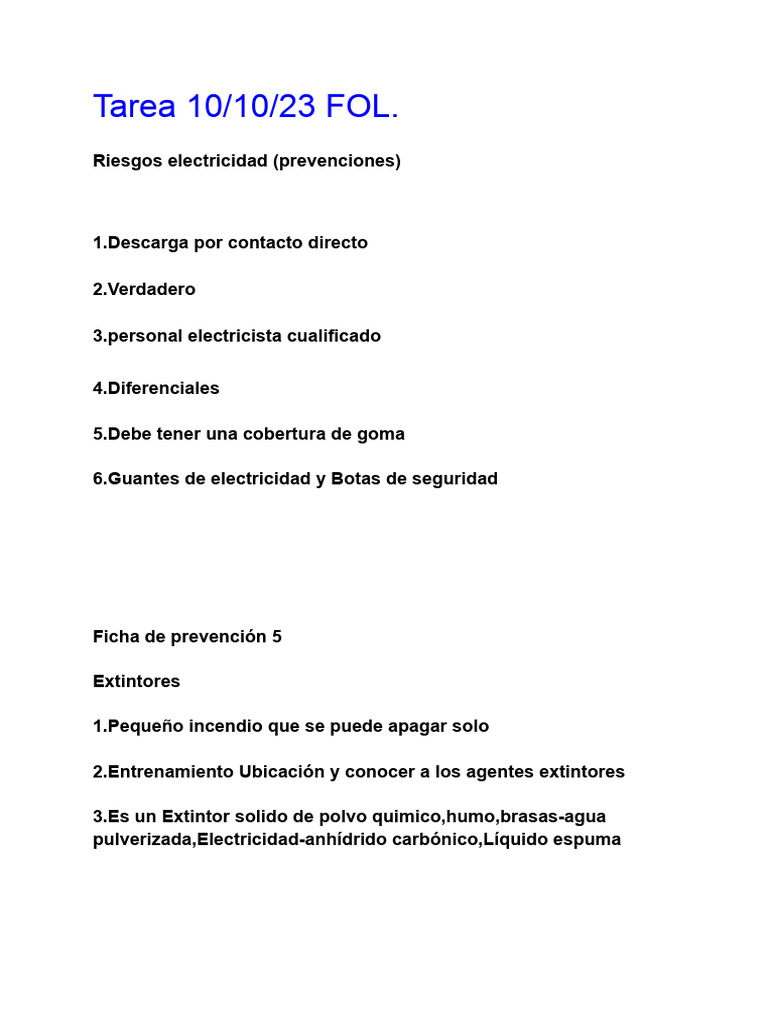 Tarea 10 - 10 - 23 FOL | PDF