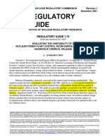 NRC Regulatory Guide 1.26 Rev 6 Overview | PDF | Nuclear Regulatory ...