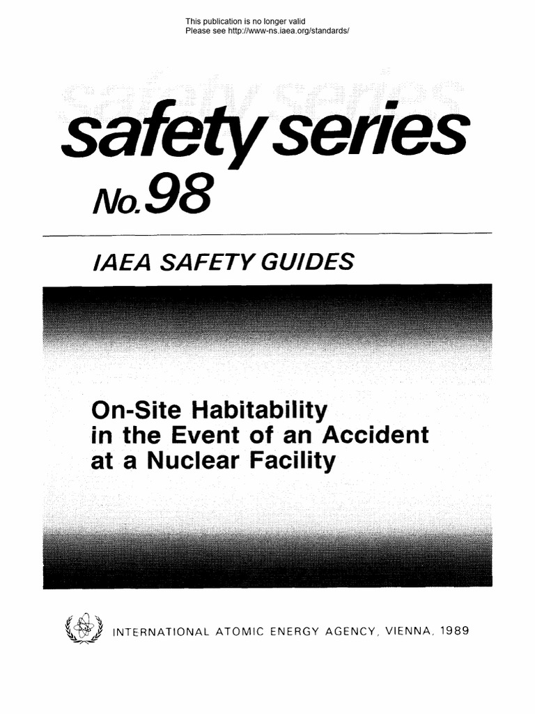 Control Room Habitability IAEA Seriese.98 | PDF | Radioactive ...