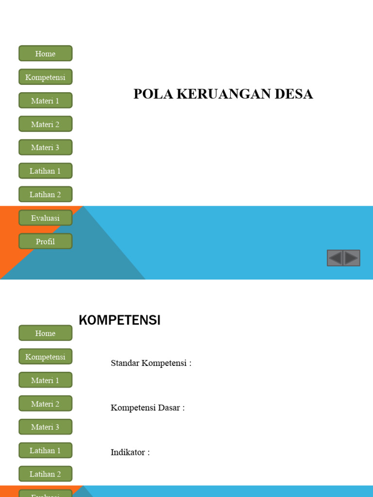 Pola Keruangan Desa | PDF | Kajian Bahasa Asing
