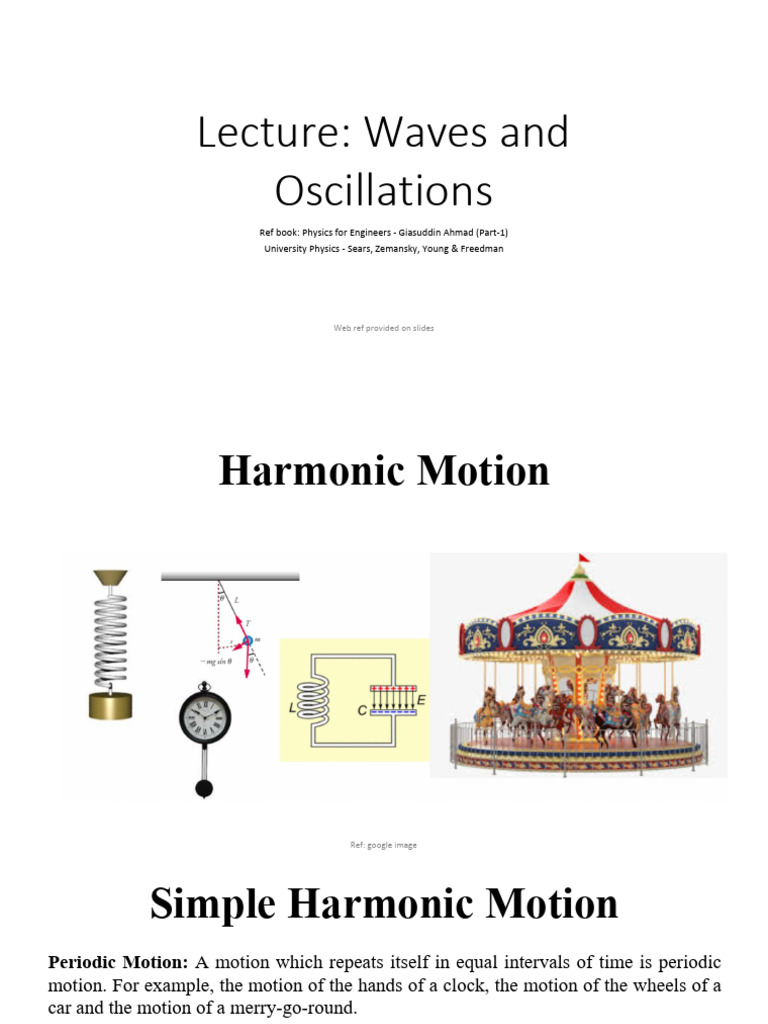 Waves SHM | PDF | Oscillation | Electrical Network