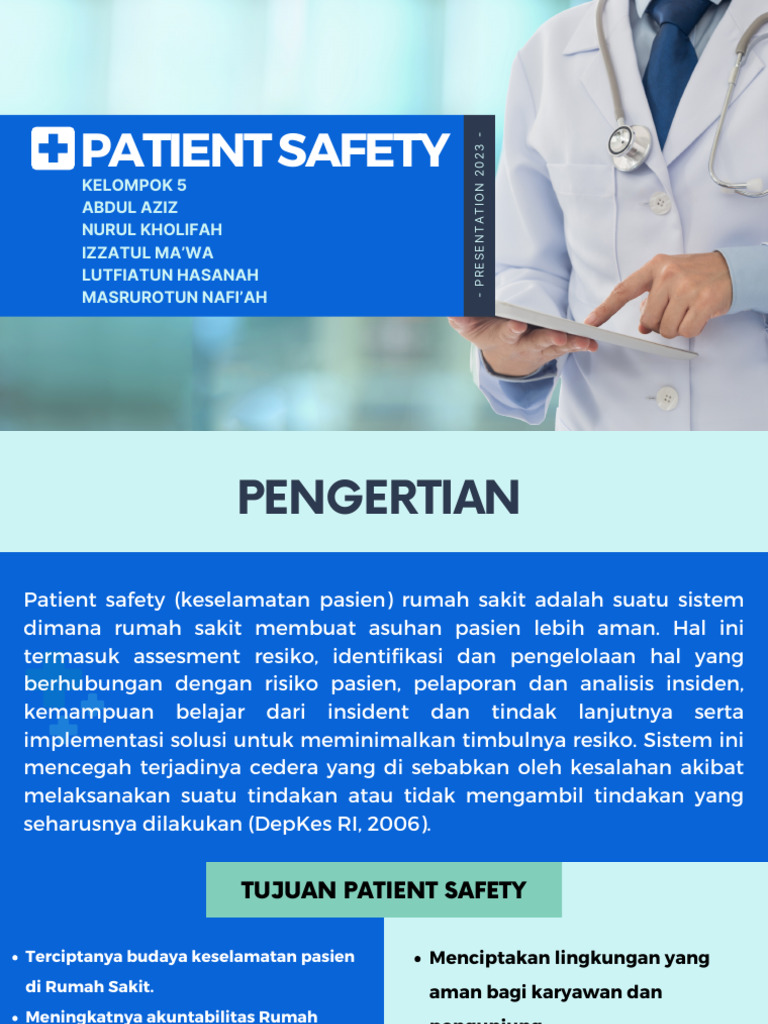 Kel 5 (Patient Safety) | PDF