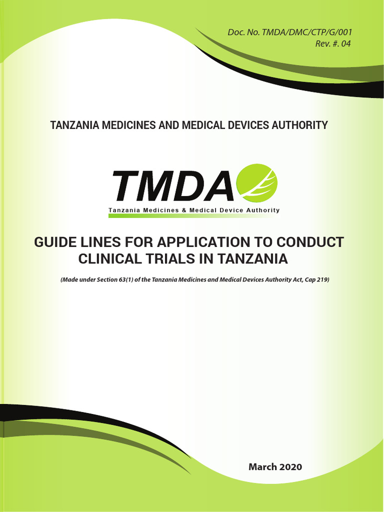 En1672900058-Clinical Trial Guidelines - 2020 | PDF
